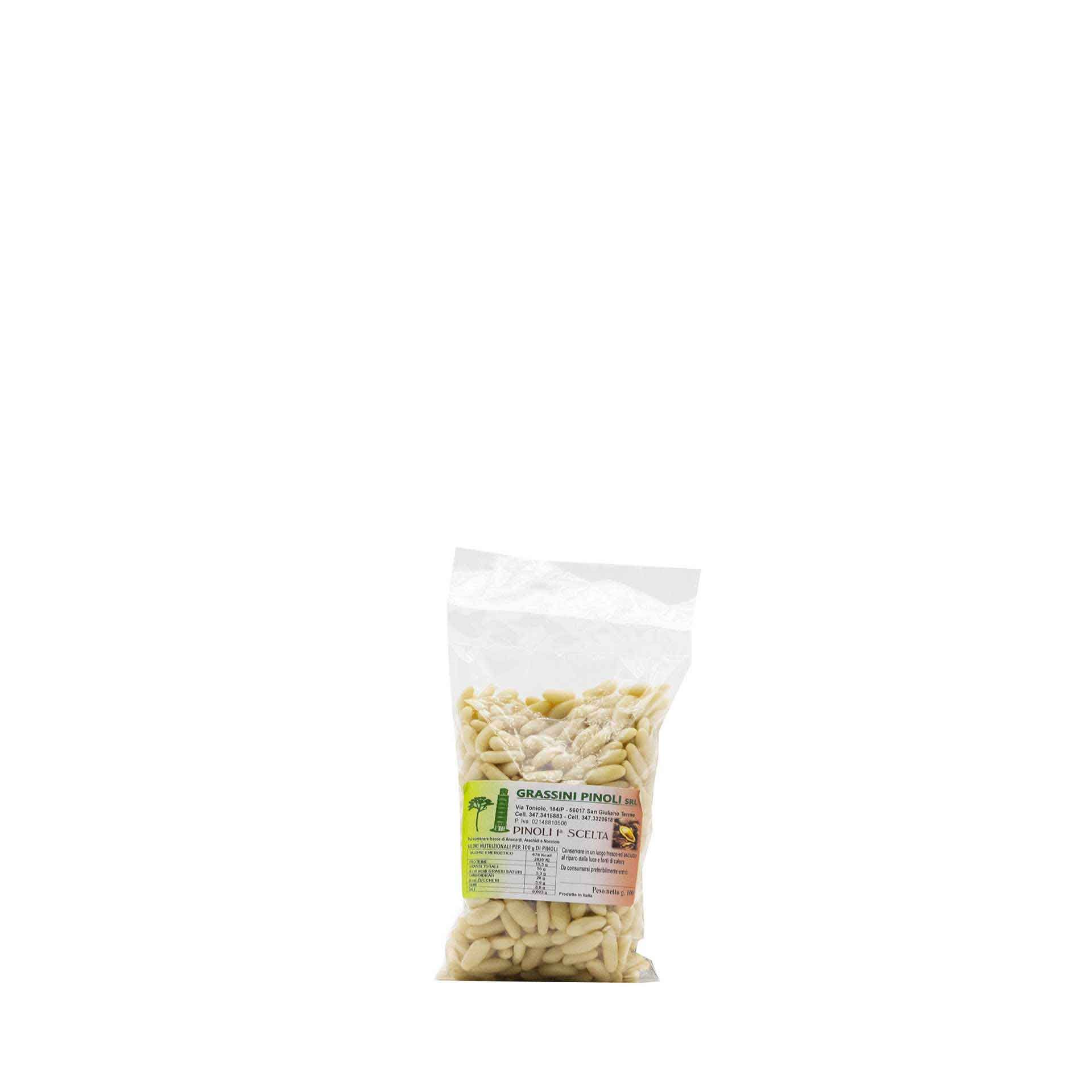 Pinoli Italiani della Tenuta di San Rossore Grassini Pinoli 100gr ...