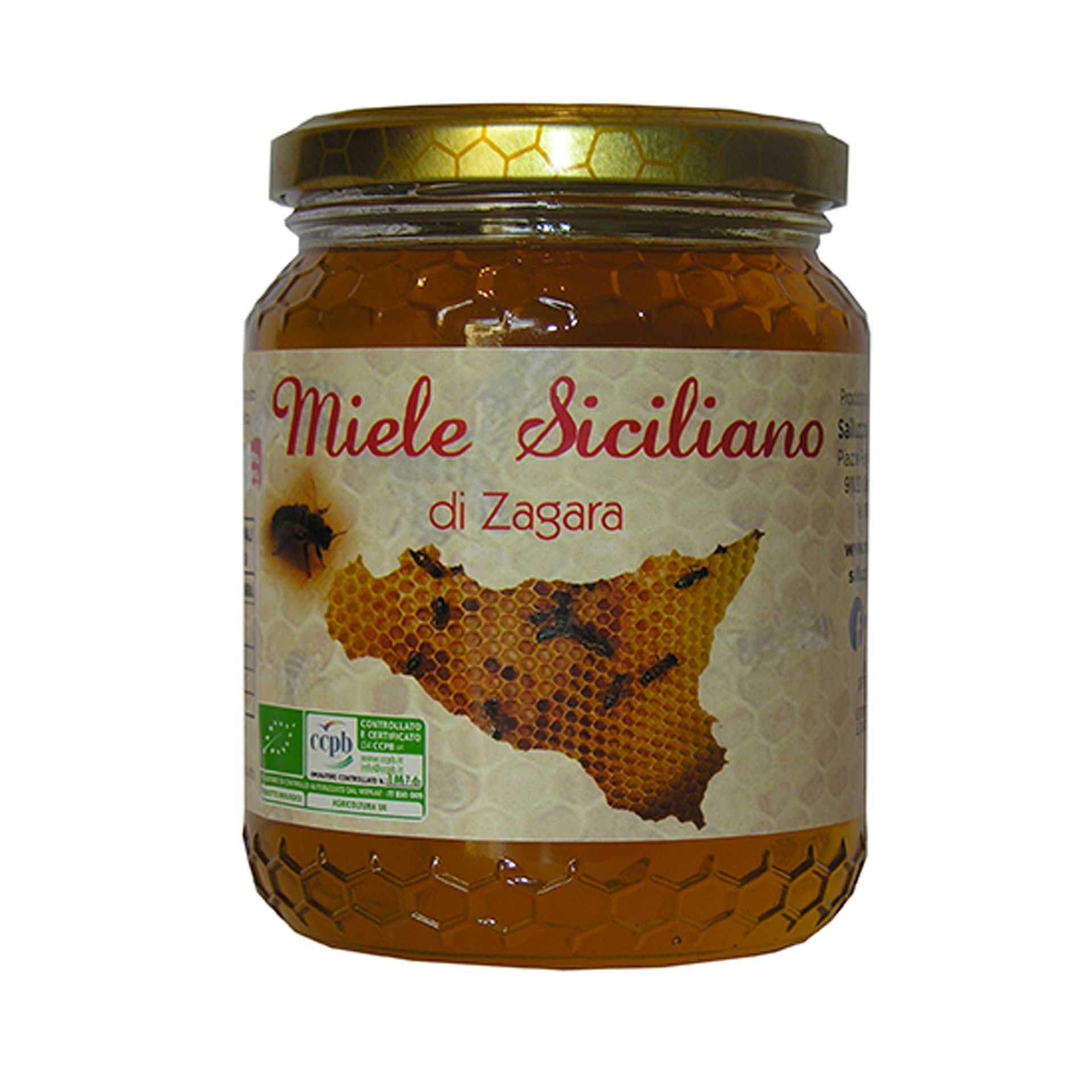 Miele Siciliano di Zagara Bio Vito Salluzzo 500gr | Foodoteka